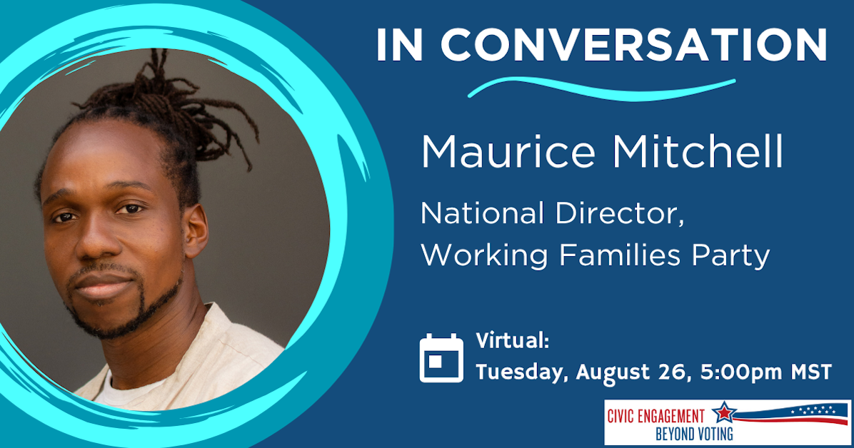 In Conversation: Maurice Mitchell · Indivisible